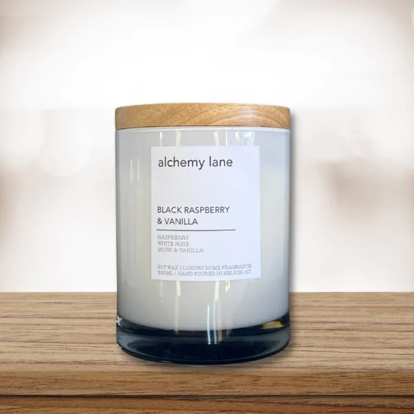 Black Raspberry & Vanilla - Soy Wax Candle - Swoon
